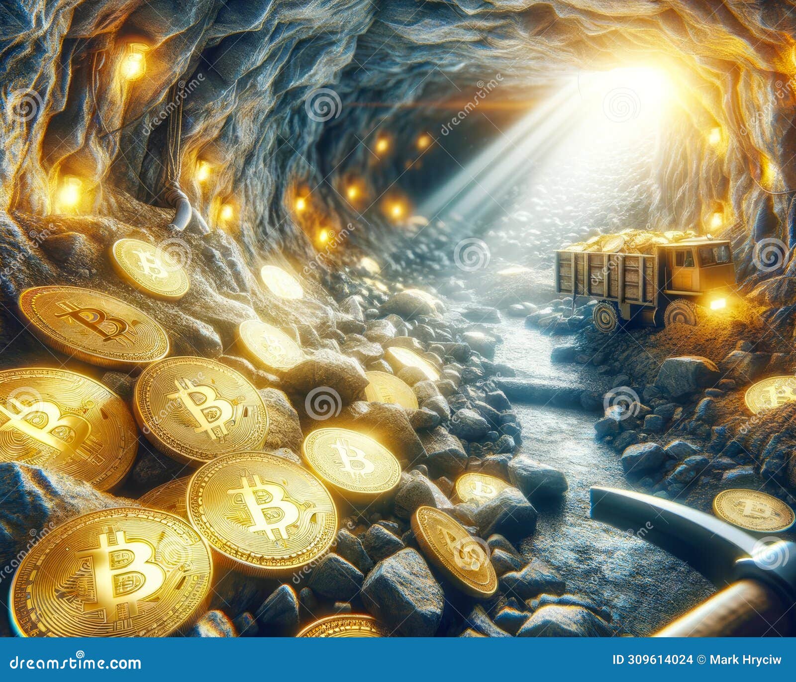 Bitcoin Cryptocurrency Mining Global Digital Currency Investments Gold ...