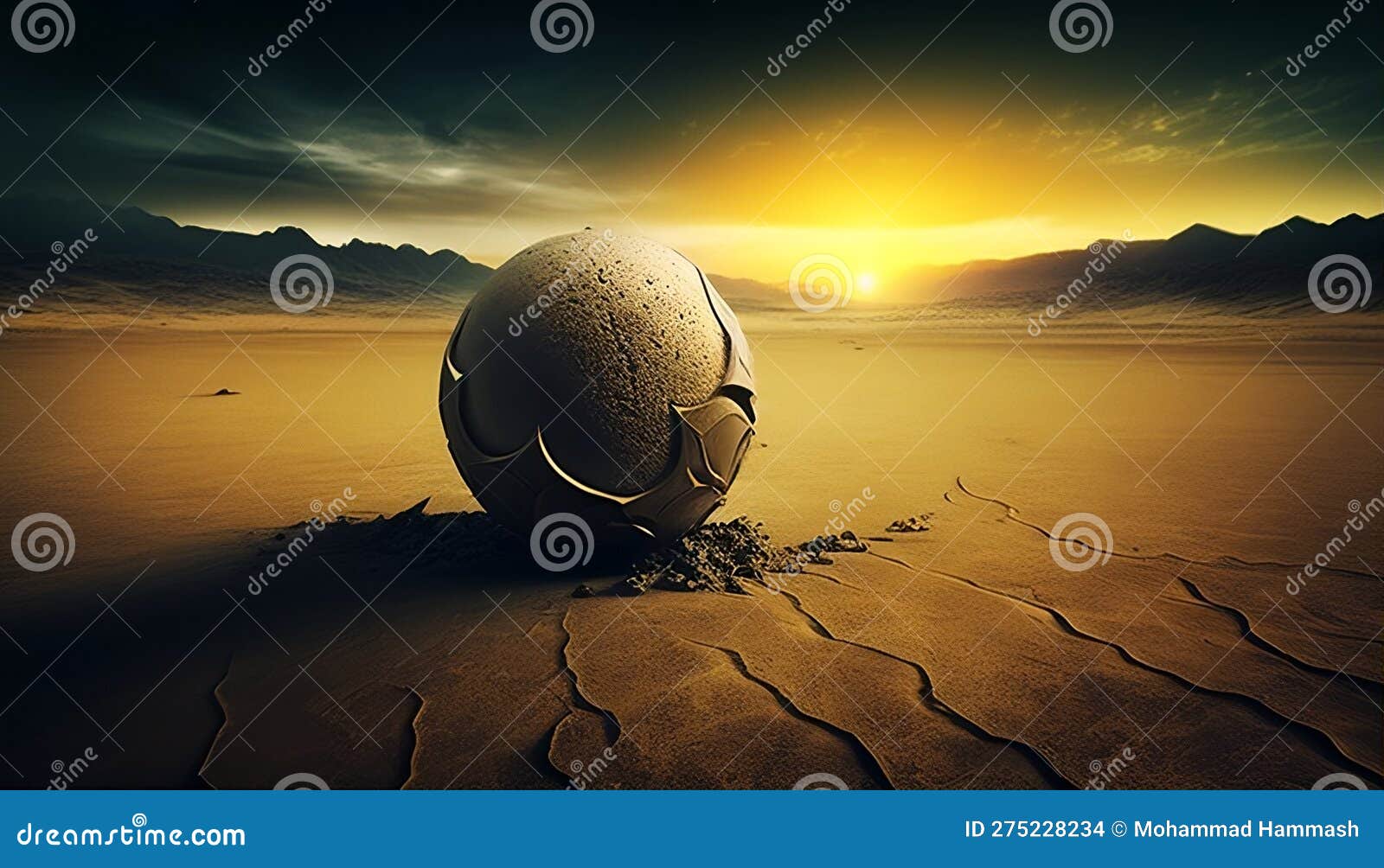 Desolate Earthstar: A Bleak Depiction Of A Dying Planet, Made With ...