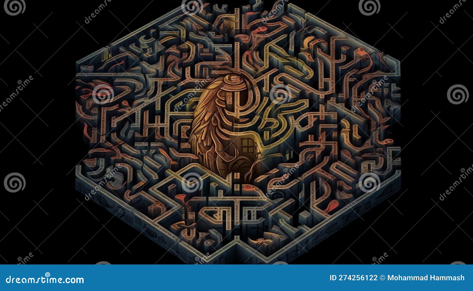 Fascination Complex Like A Puzzle - Pictured As Word Fascination On A ...