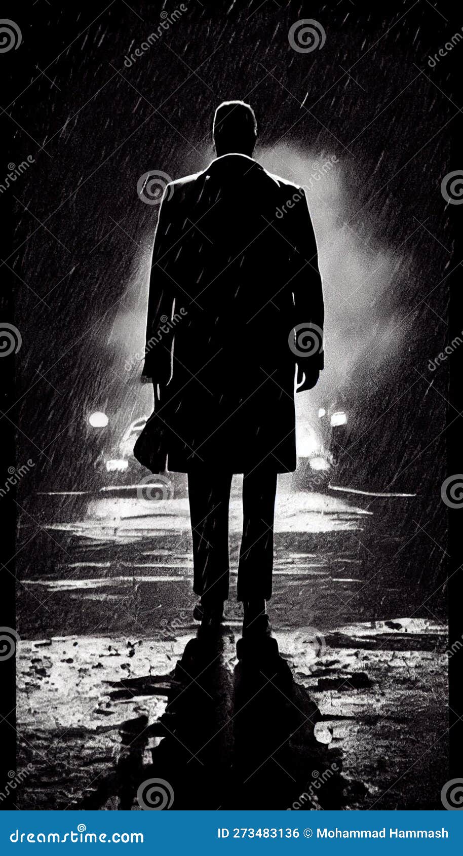 Shadowy James Bond, Made With Generative AI Stock Image | CartoonDealer ...