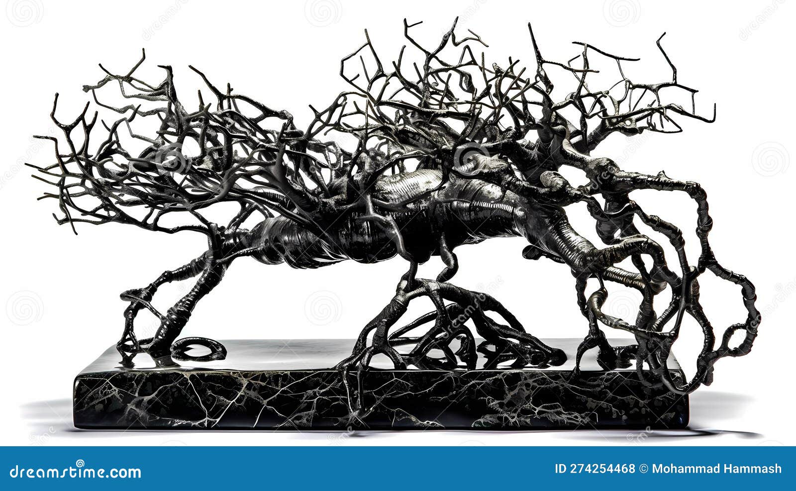 A Twisted And Contorted Texture With Twisted Metal And Gnarled Roots2 ...