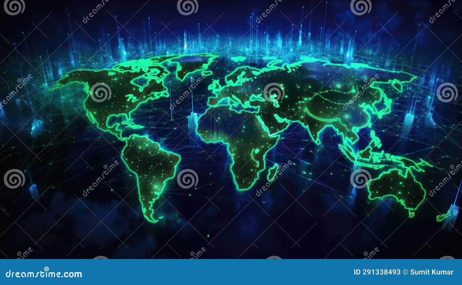 Holographic Cartography Futuristic Science of Celestial Mapping with ...