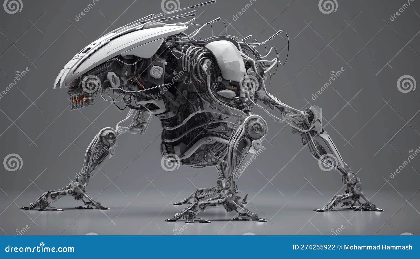 Robot Corn, Made with Generative AI Stock Illustration - Illustration ...