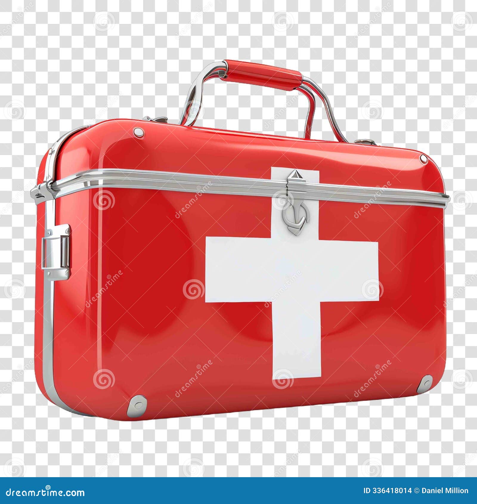 First Aid Kit Transparent Background Realistic Element Stock ...