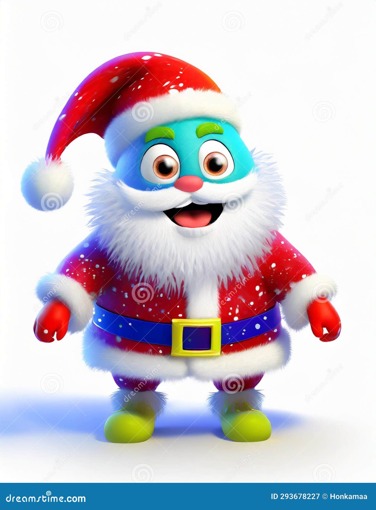 Fluffy santa stock image. Image of santa, december, suit - 293678227