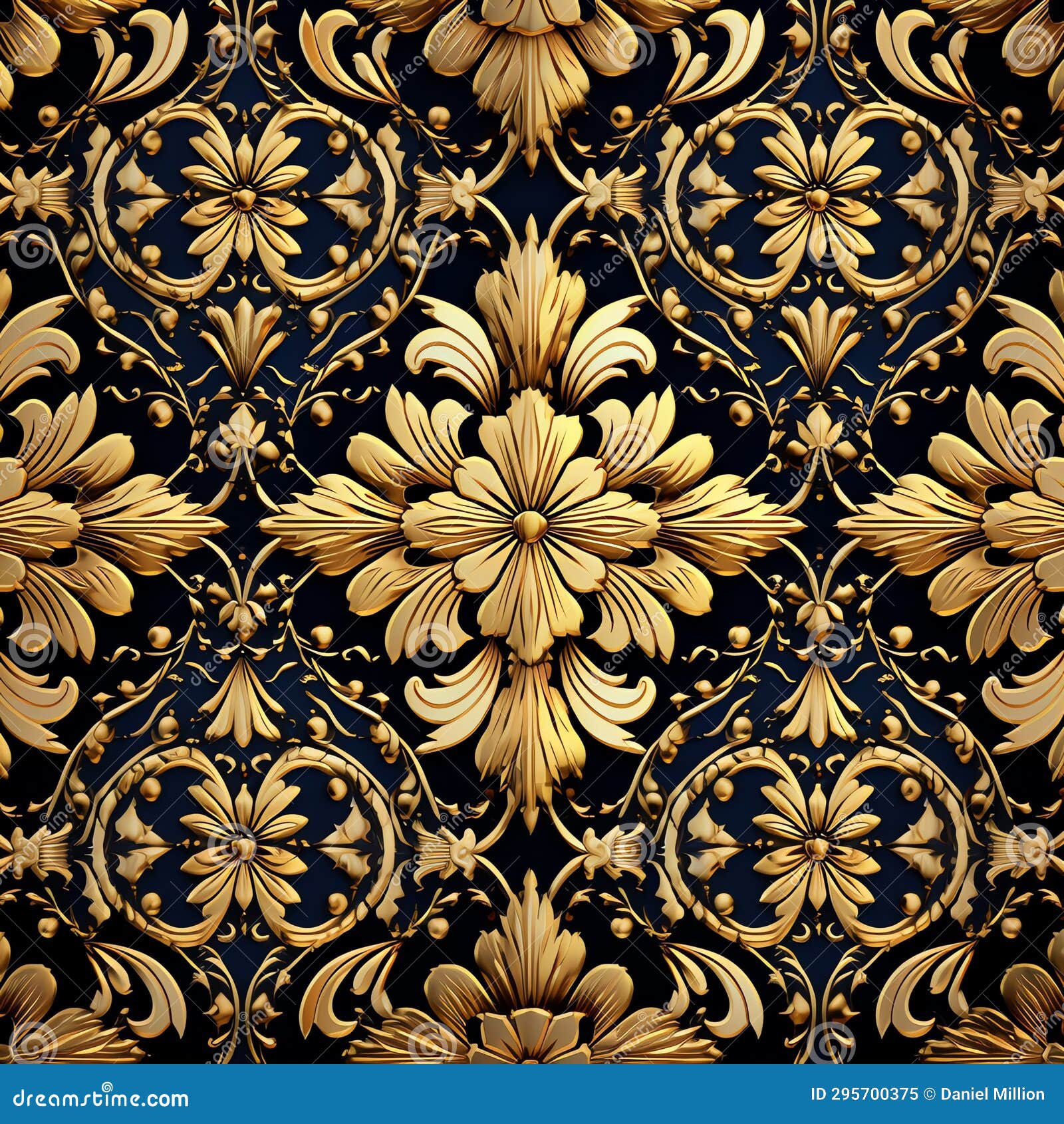 Set Of Ornamental Patterns In Mannerism Style Vector Illustration ...