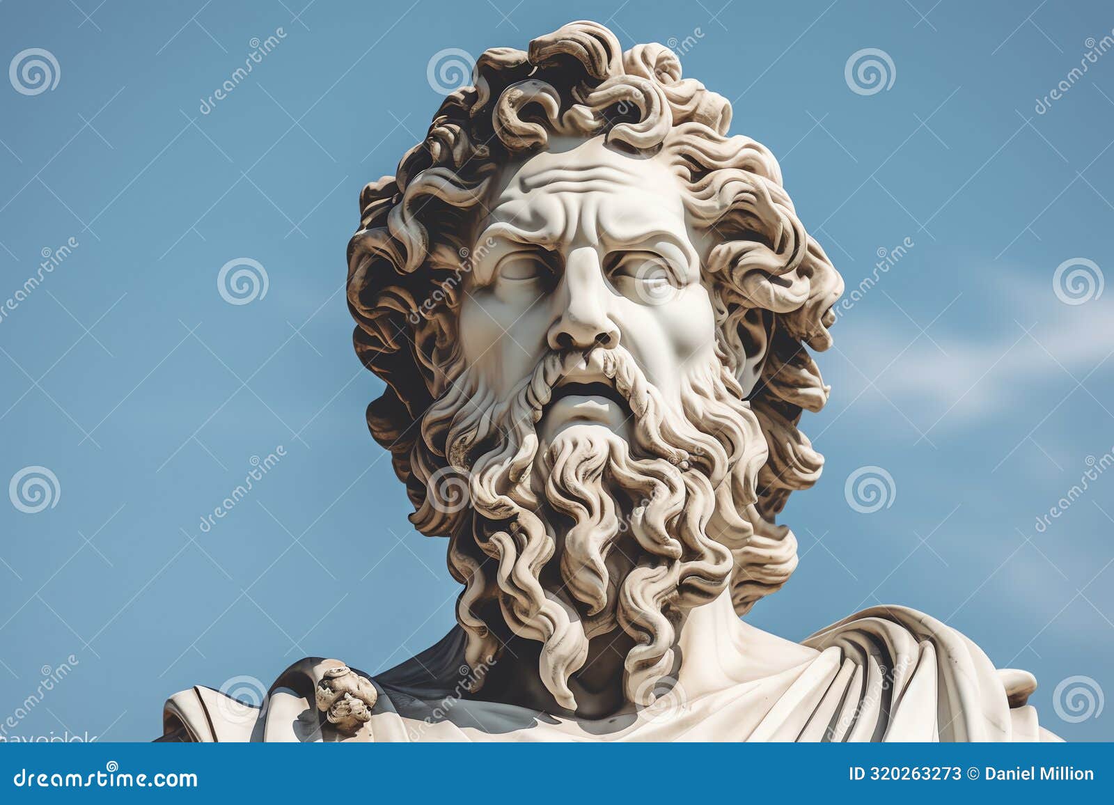 The God Zeus Illustration Illustration Photo Stock Illustration ...