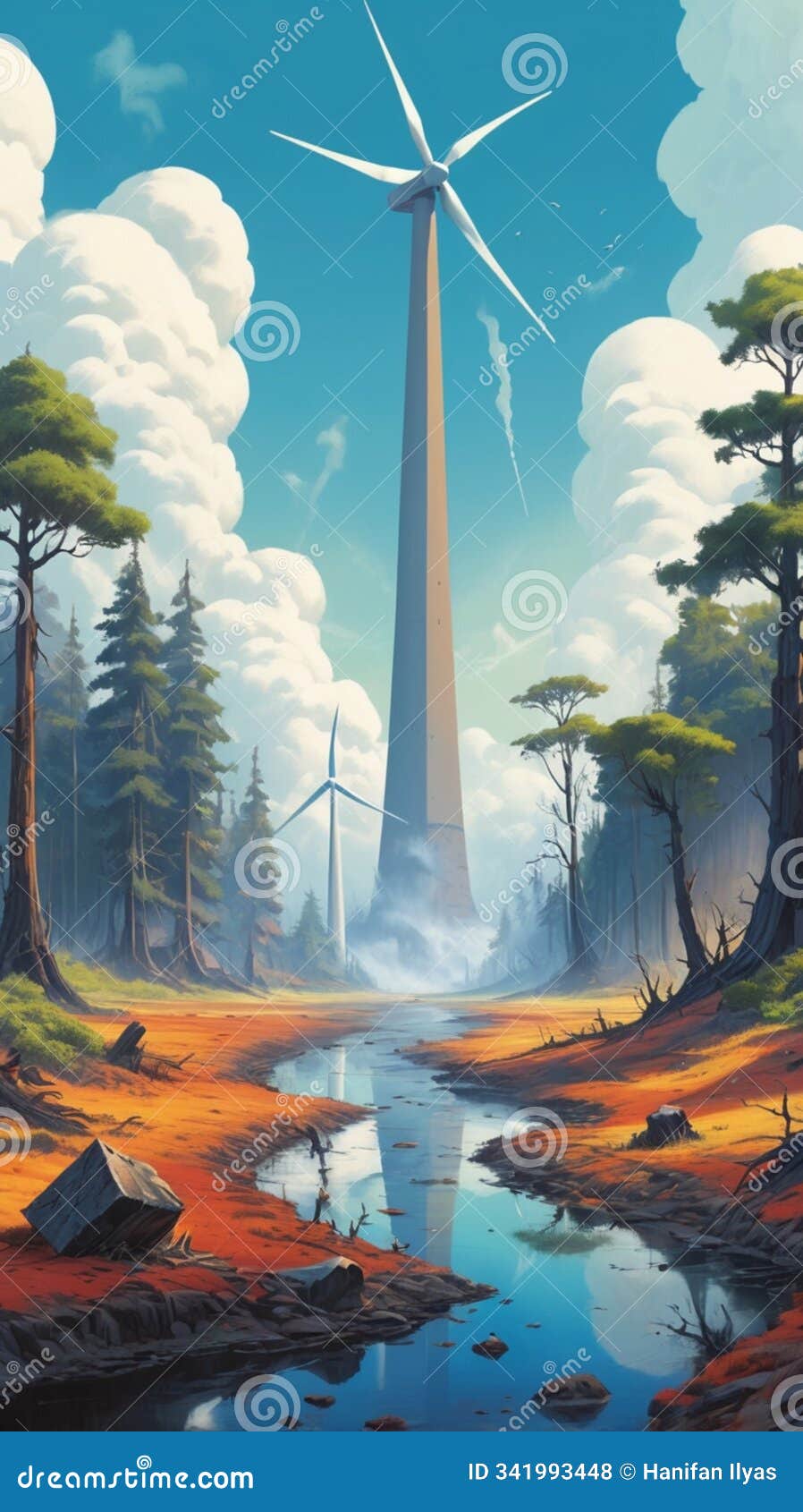 Polution, Devastating Effects To Environment And Planet Earth Stock ...