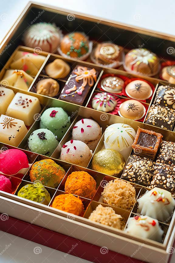 Mithai boxes hindu stock illustration. Illustration of greeting - 336430042