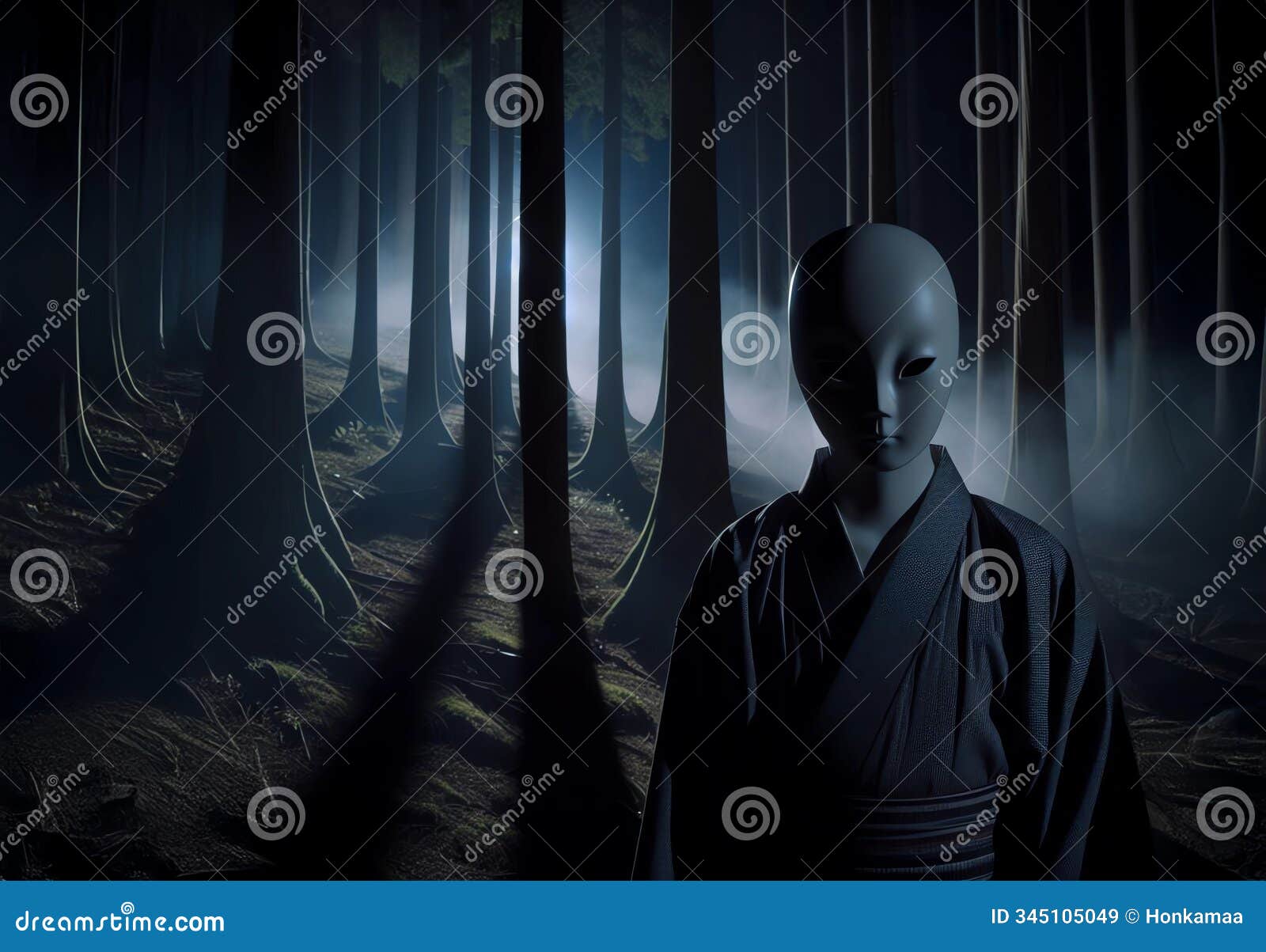 Noppera-bo stock illustration. Illustration of humans - 345105049