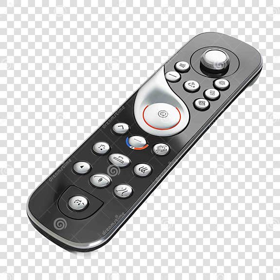 Remote Control Transparent Background Realistic Element Stock ...