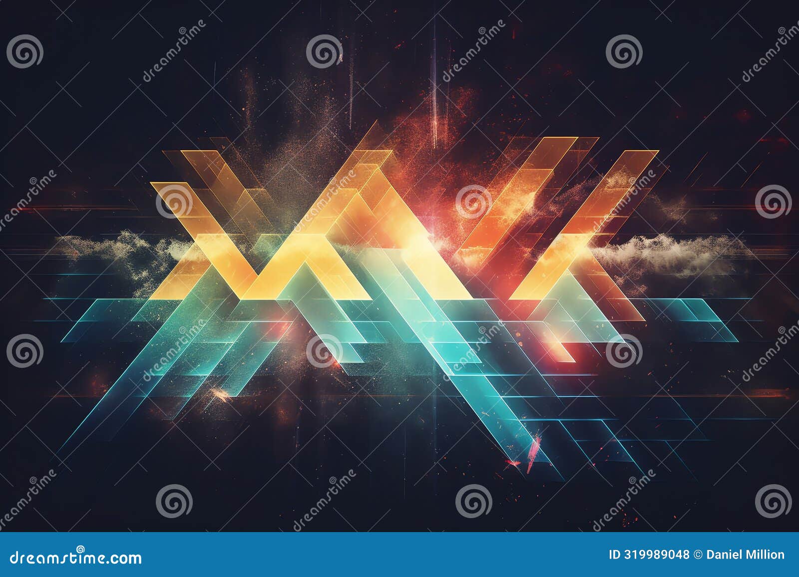 Retro Pixelated Text Backdrop 80s Retro Nostalgic Stock Photo ...