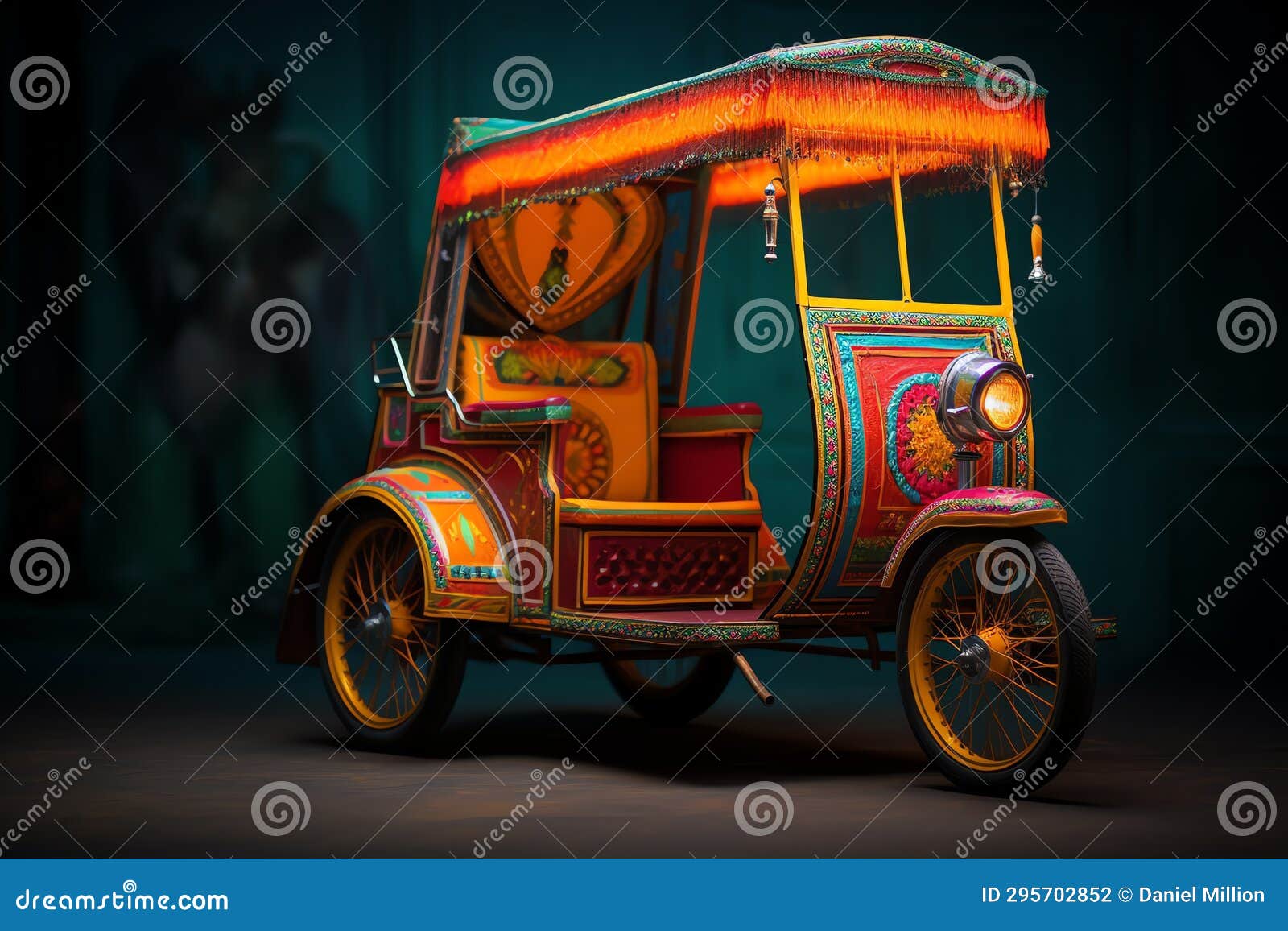 Rickshaw Parking And Wooden Boats. Sadarghat Port, Dhaka City River ...