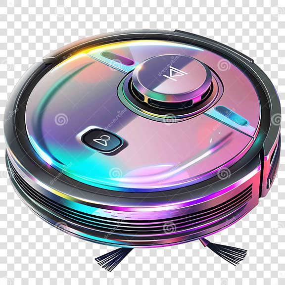 Robot Vacuum Transparent Background Realistic Element Stock ...