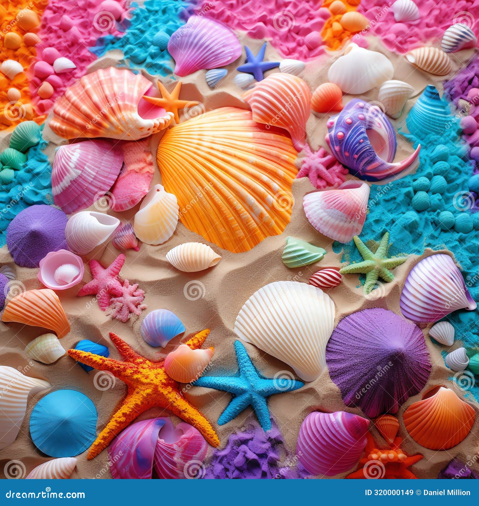 Seashell Concha De Mar Mexican Dia De Muertos Day Of The Dead ...