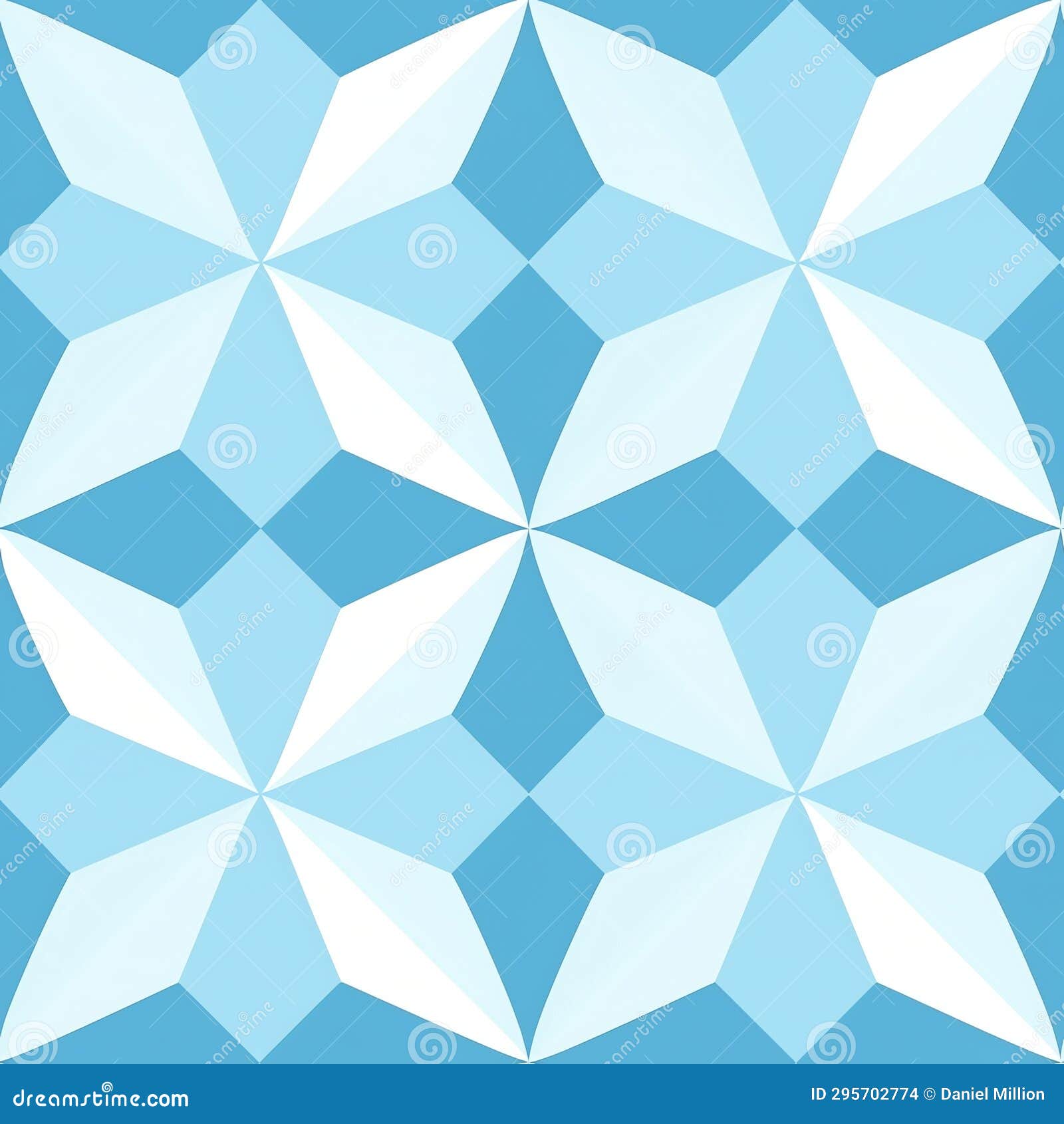 Simple Geometric Light Blue Color Tile Pattern for Decoration Stock ...