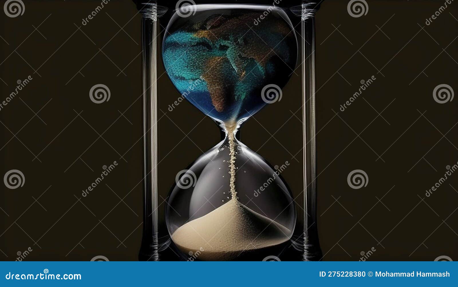 Earth in an Hourglass: a Timeless Artwork, Made with Generative AI ...