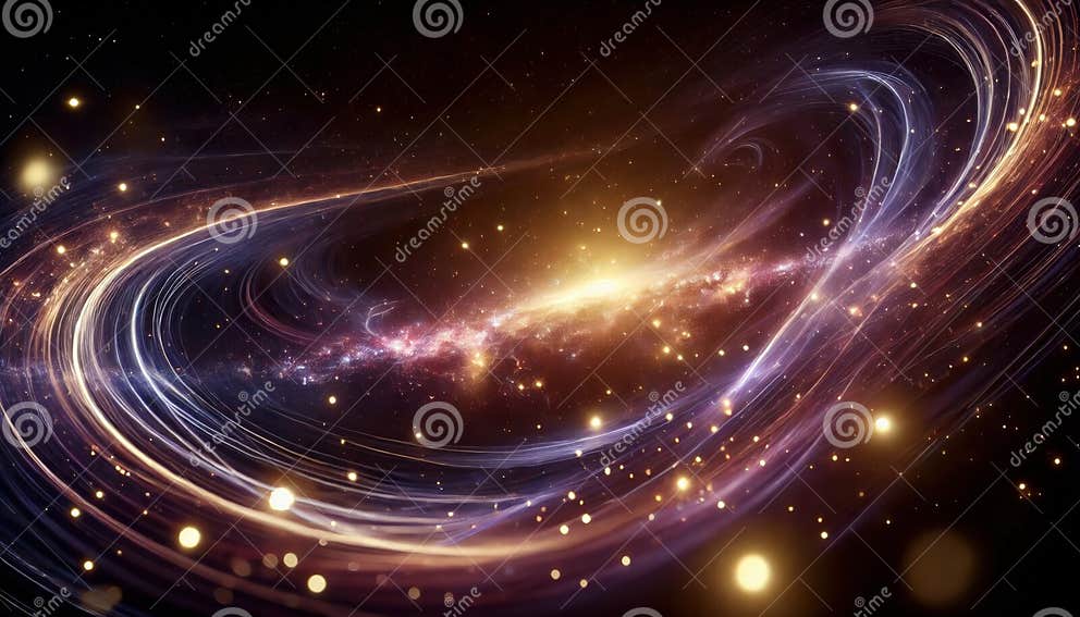 Galactic Nebula Ring - Longing Concept: Ring-shaped Cosmic Light ...