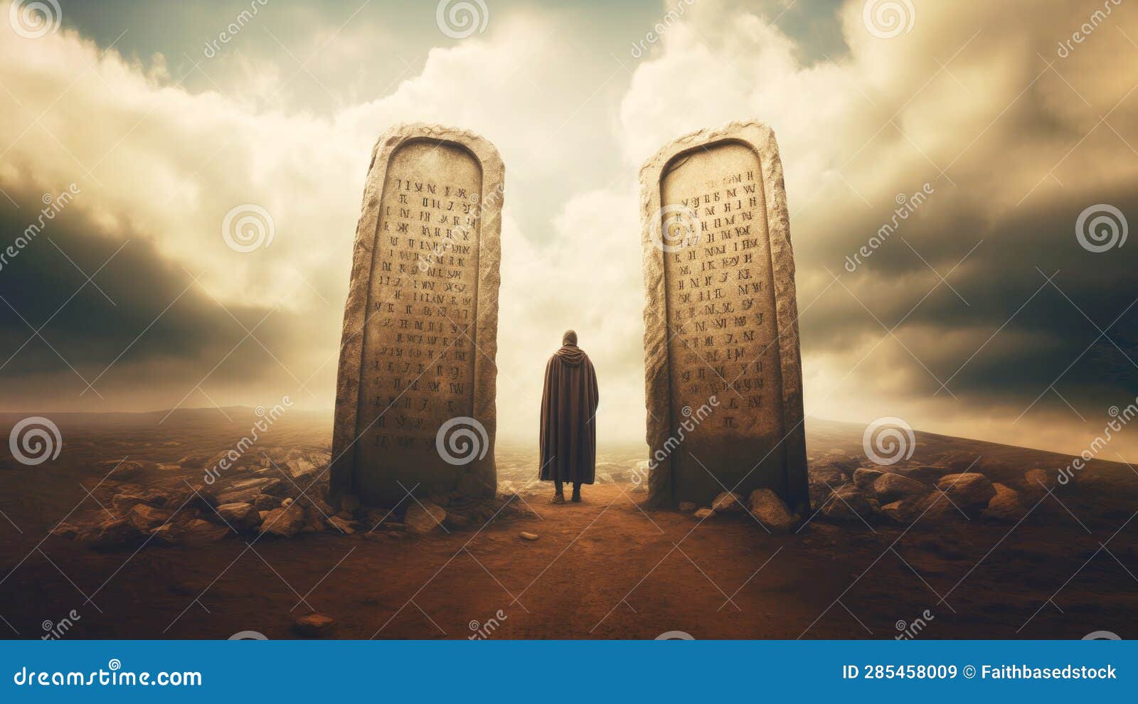 The Ten Commandments: Tablets of the Law, Tablets of Stone, Stone ...