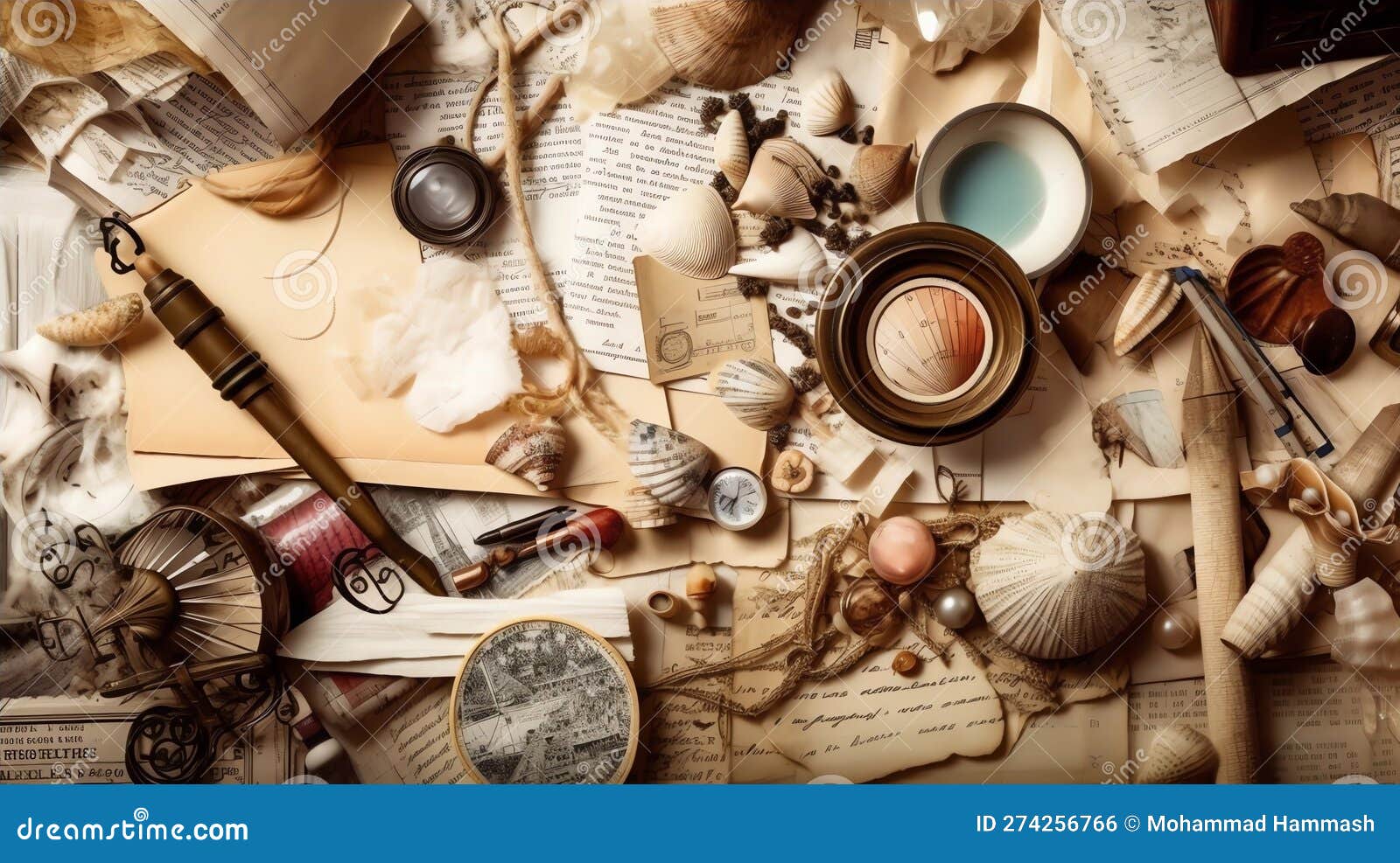 Whimsical Objects Made with Generative AI Stock Illustration ...