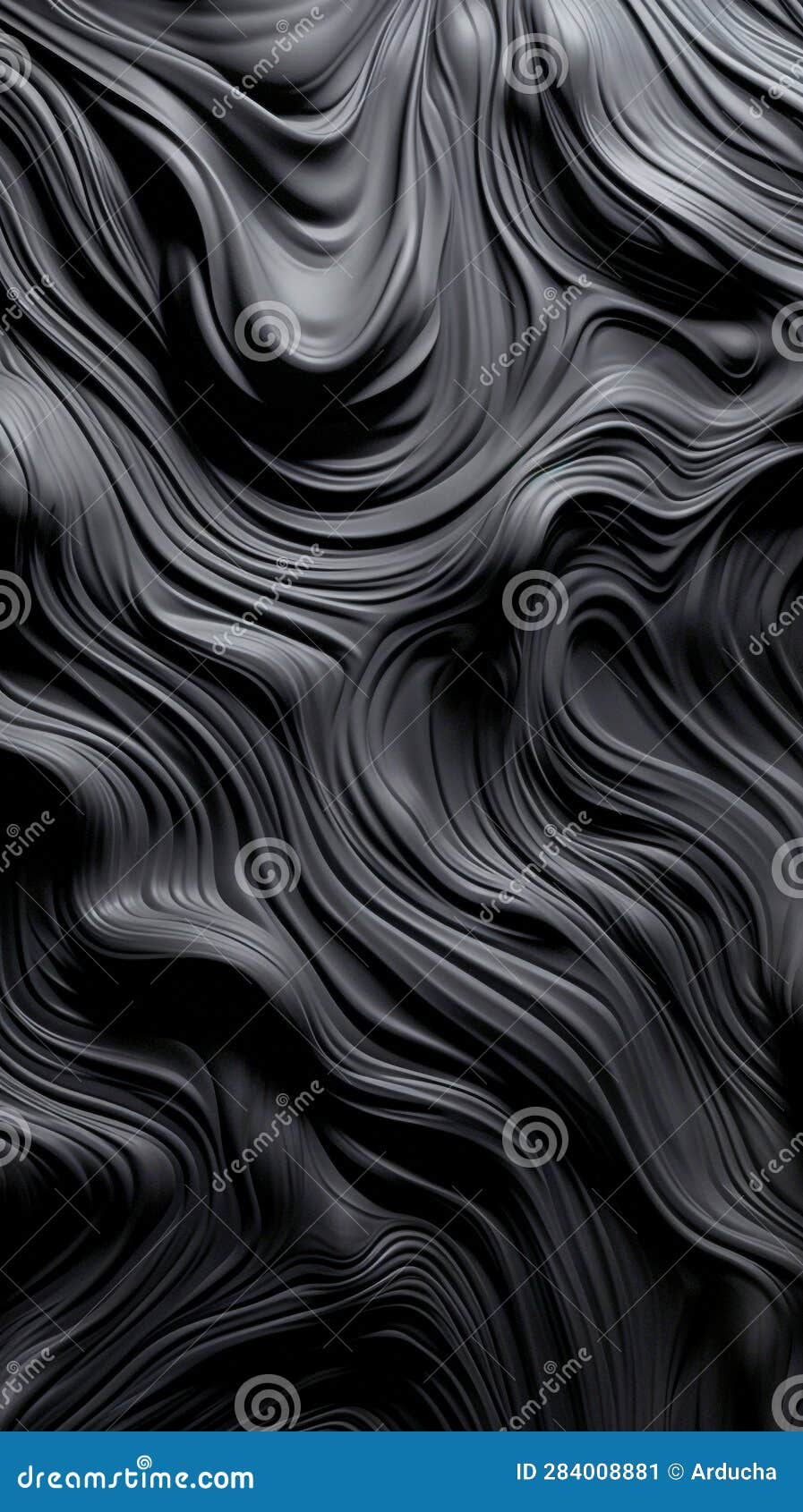 Dark Abstract Design 3d Rendering High Quality Stock Illustration ...