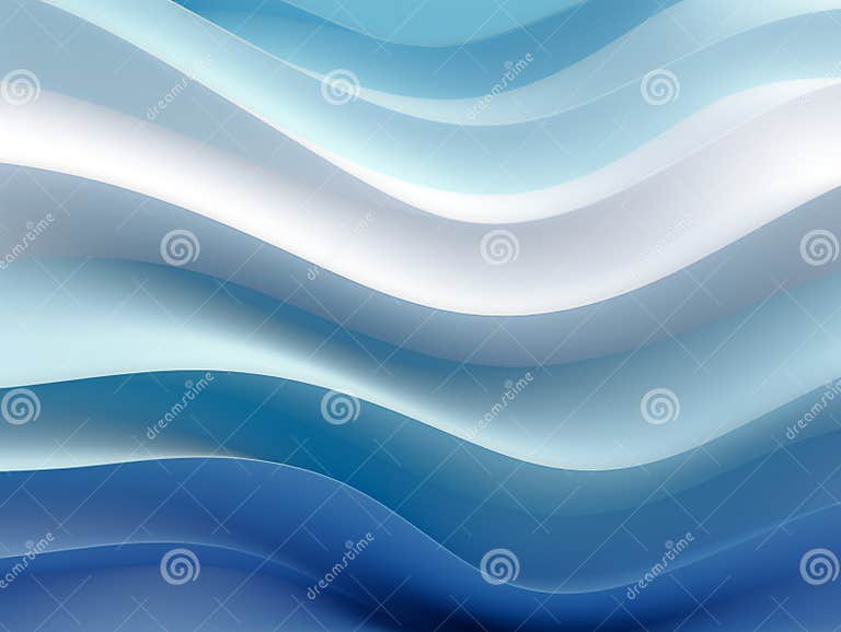 In the Texture of Waves on the Wall with Shadow Stock Illustration ...