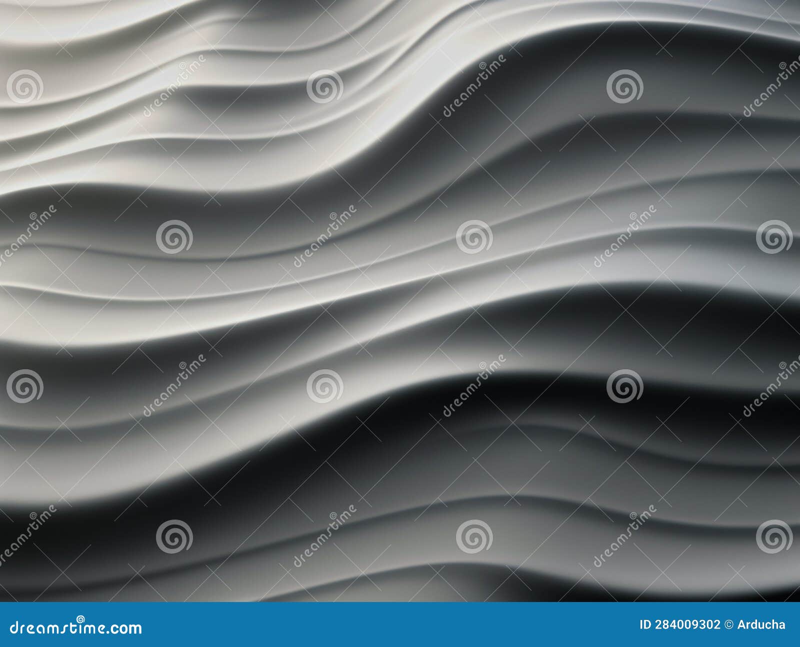 In the Texture of Waves on the Wall with Shadow Stock Illustration ...
