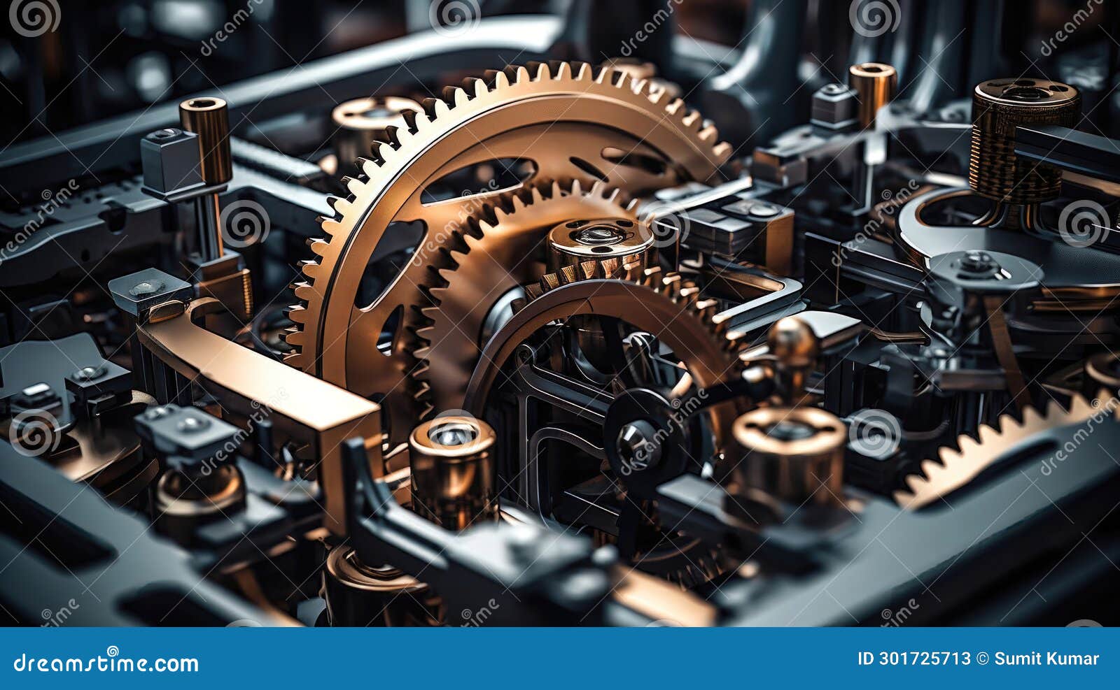 AI Generated Industrial Symphony Precision and Motion in Factory ...