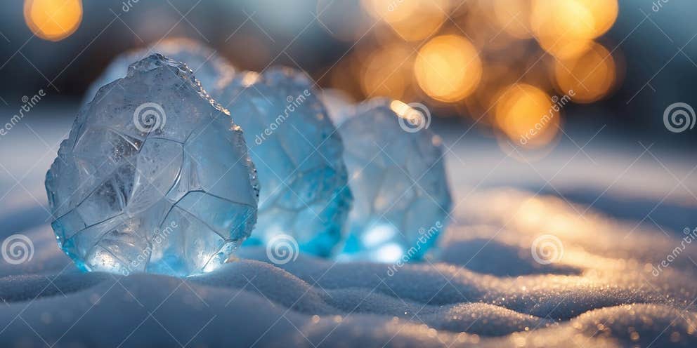 A Lively Background with Frozen Objects Producing. Stock Photo - Image ...