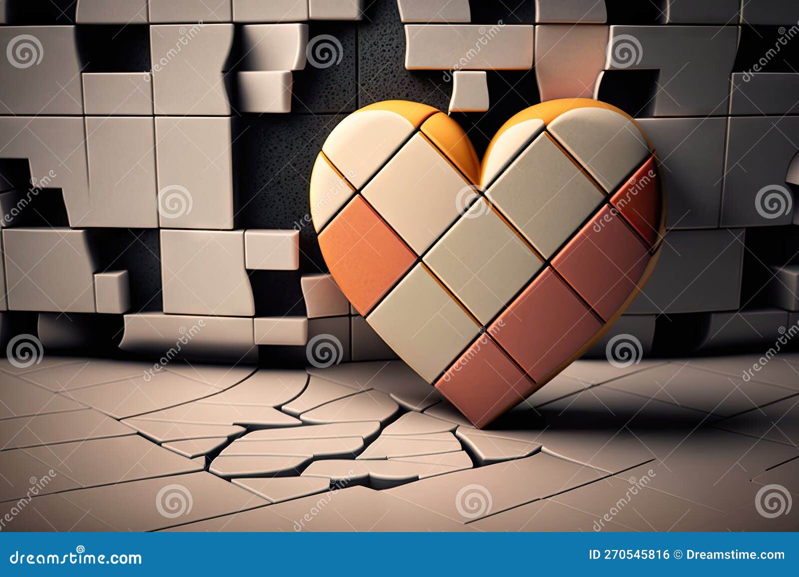 Ai Generated Love Wallpaper With 2 Greenhearts On A Scotish Landscape ...