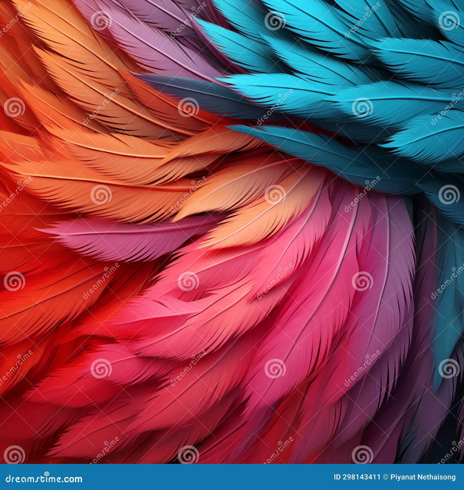 Ai Generated Modern Abstract of Vibrant Texture Background Stock ...