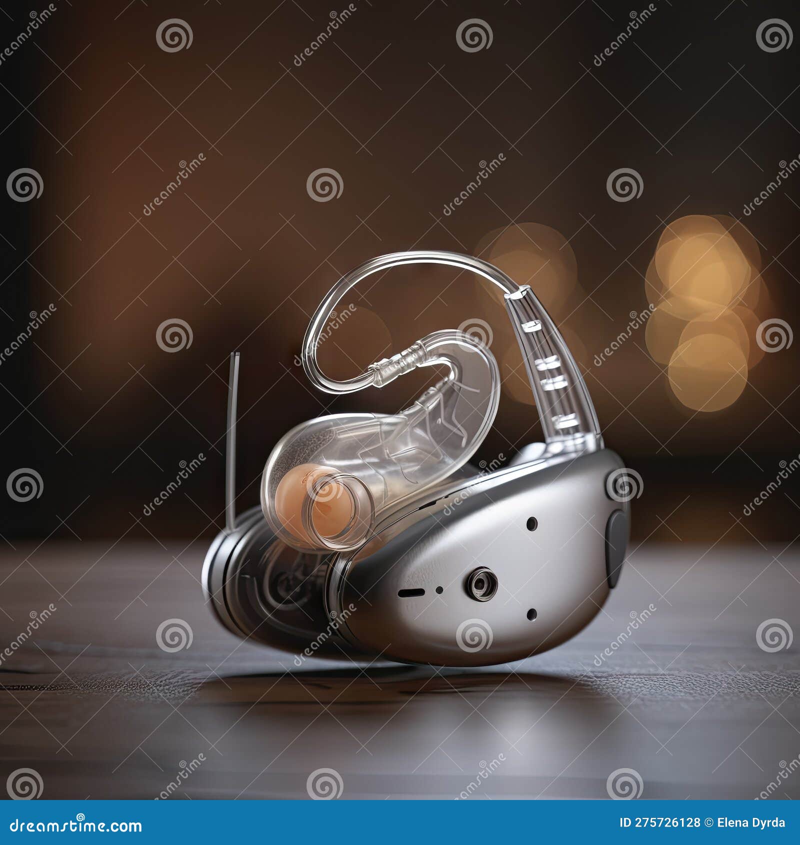 AI Generated Modern Digital Hearing Aid for Deafness and Deafness on ...