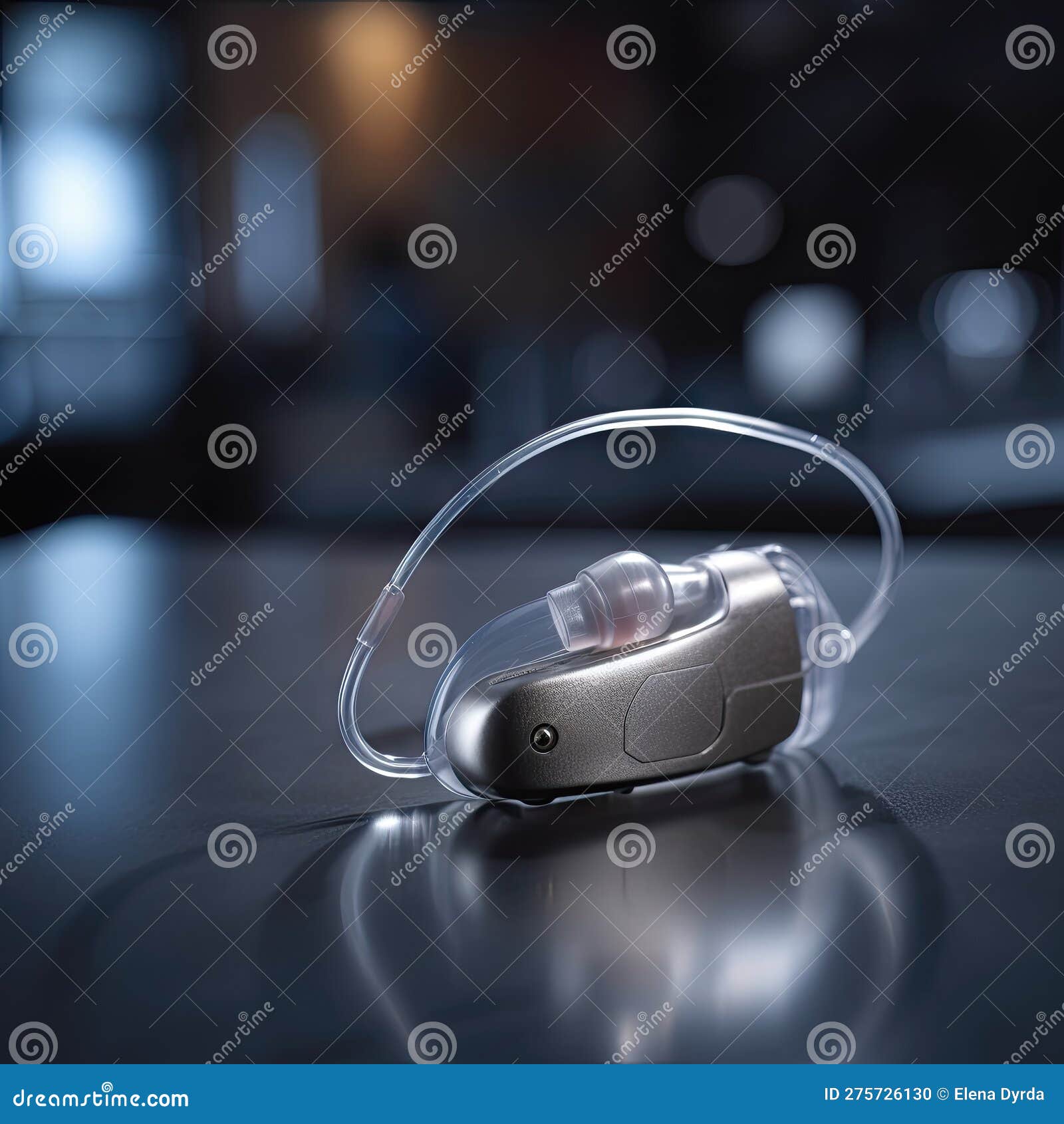 AI Generated Modern Digital Hearing Aid for Deafness and Deafness on ...