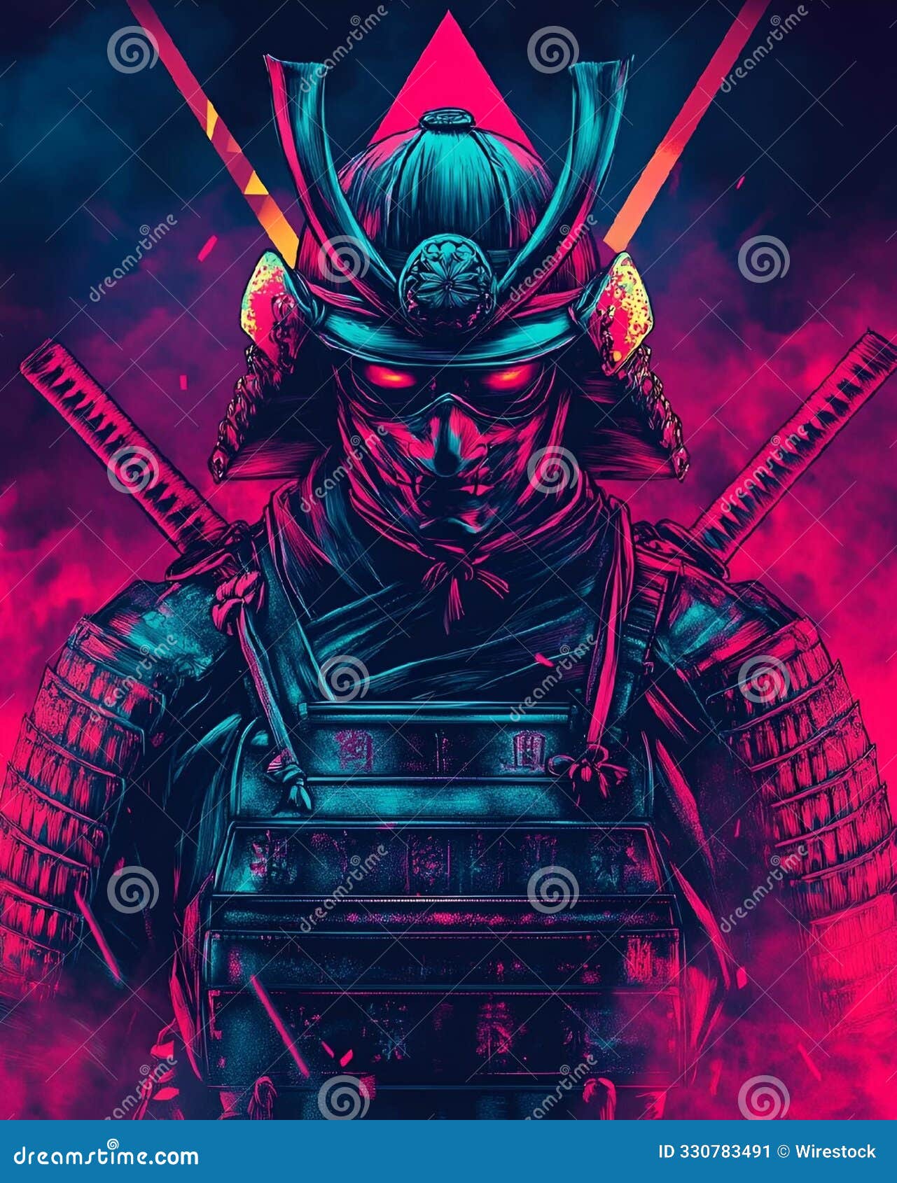 Ninja Sketch High Quality Hyper Realistic Illustrations Stock ...