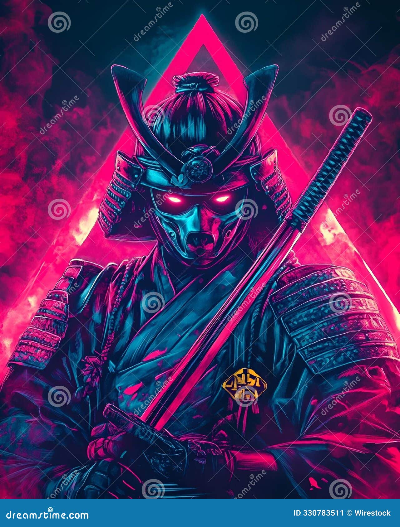 Ninja Sketch High Quality Hyper Realistic Illustrations Stock ...