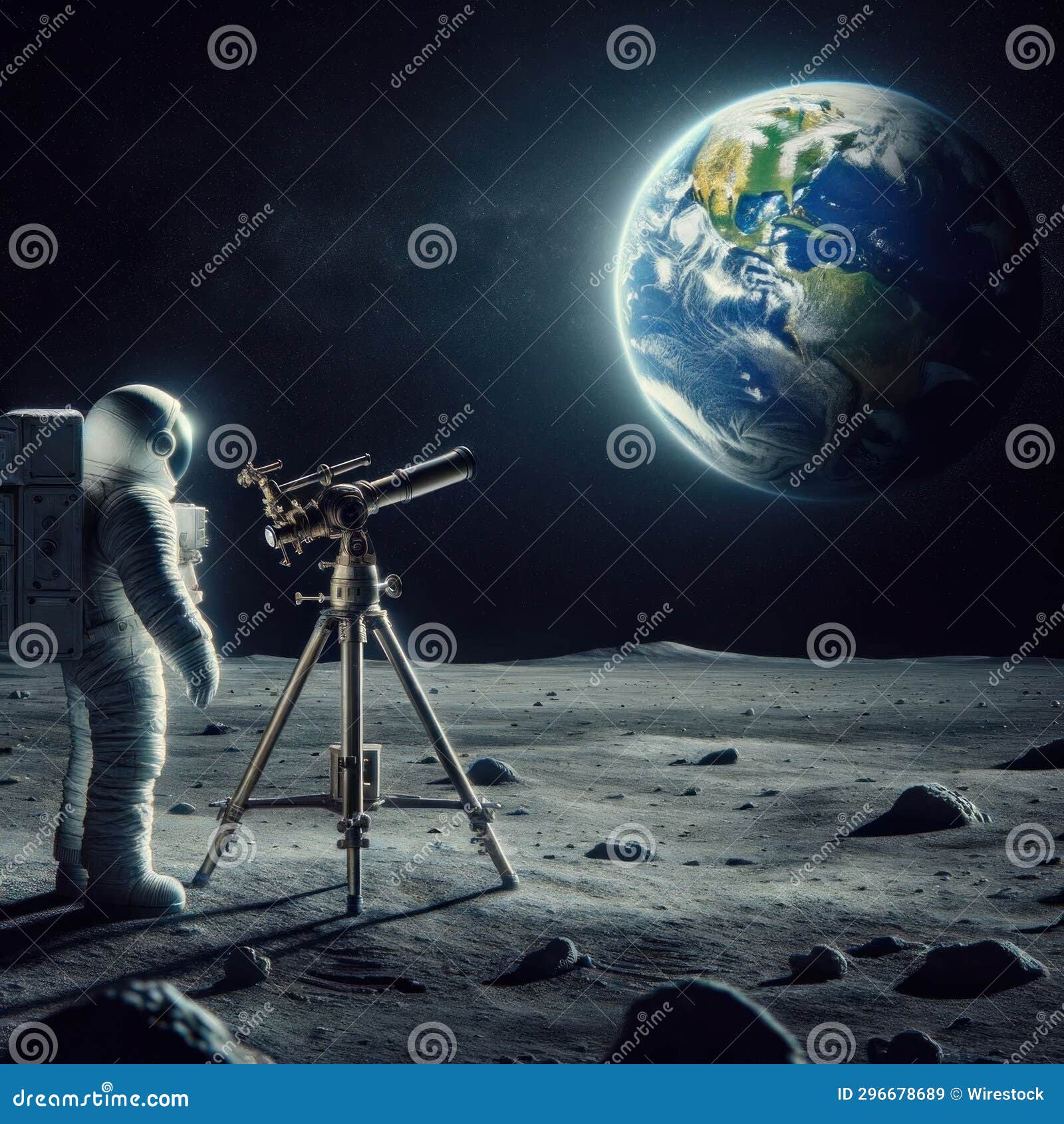 Ai Generated The Moon And Its Various Phases Depicted In A Diagram ...