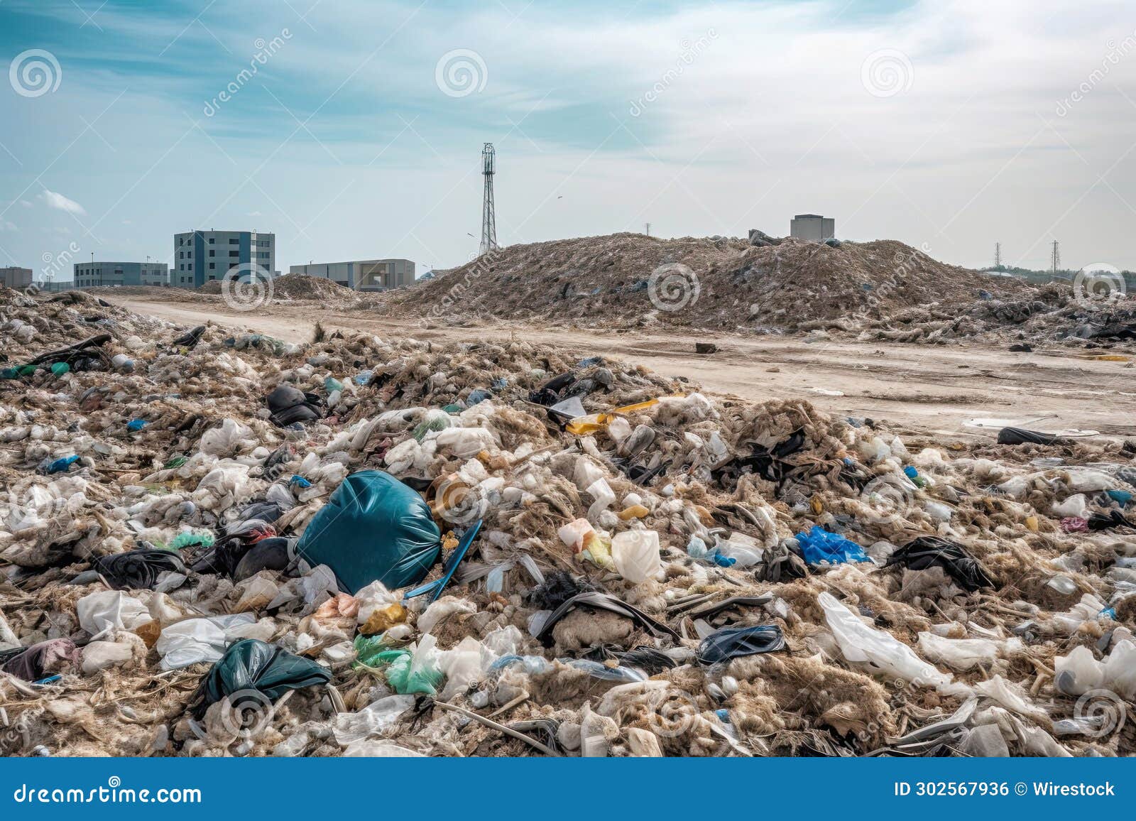 AI Generated Pile of Garbage Dump on Land Stock Photo - Image of ... AI Generated Pile of Garbage Dump on Land Stock Photo - Image of ...