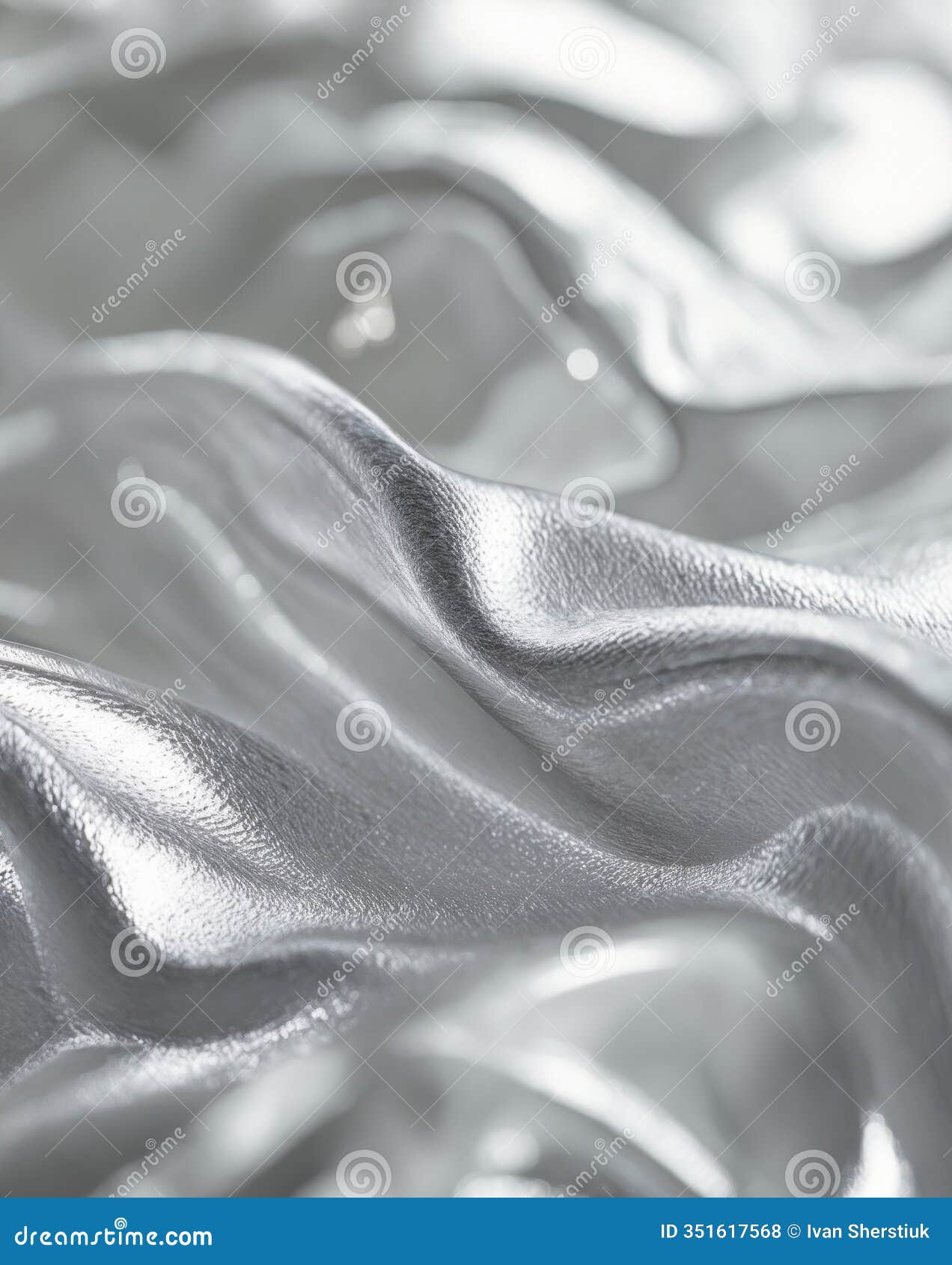 Polished Metal Surface with Soft Focus and Diffused Lighting Stock ...