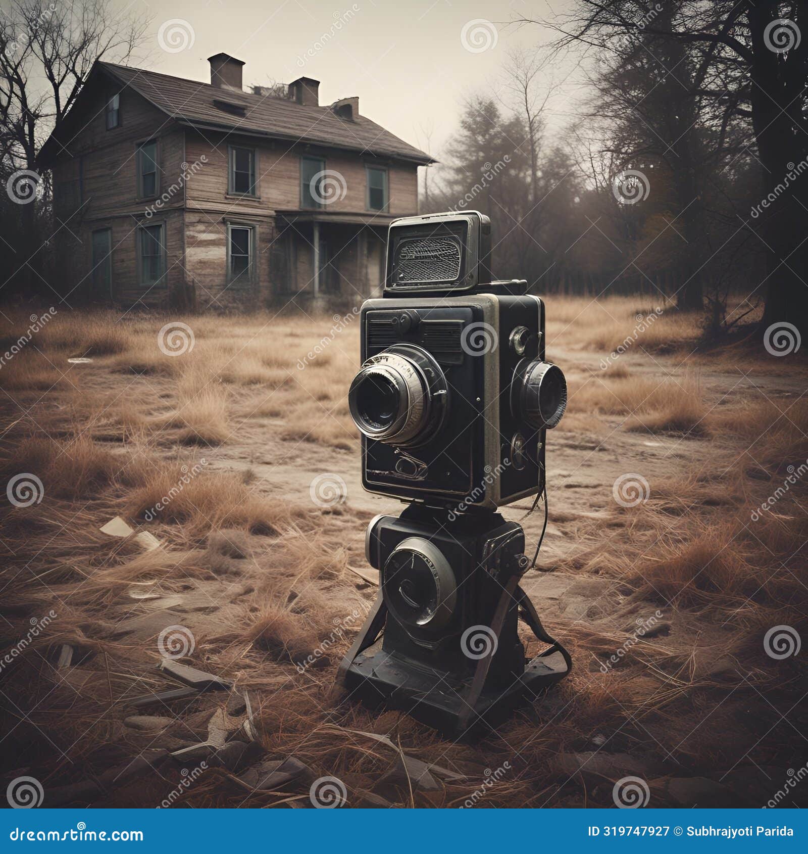 AI Generated Realistic Image of an Antique Camera with a Medieval Era ...