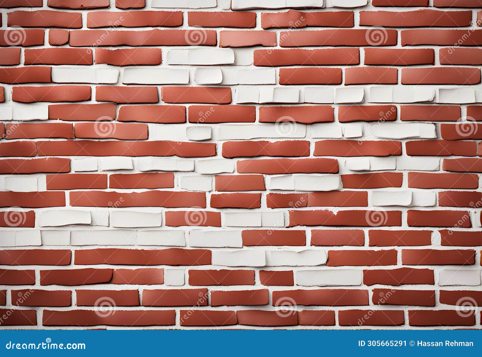 Red White Brick Wall Texture Background Stock Illustration ...