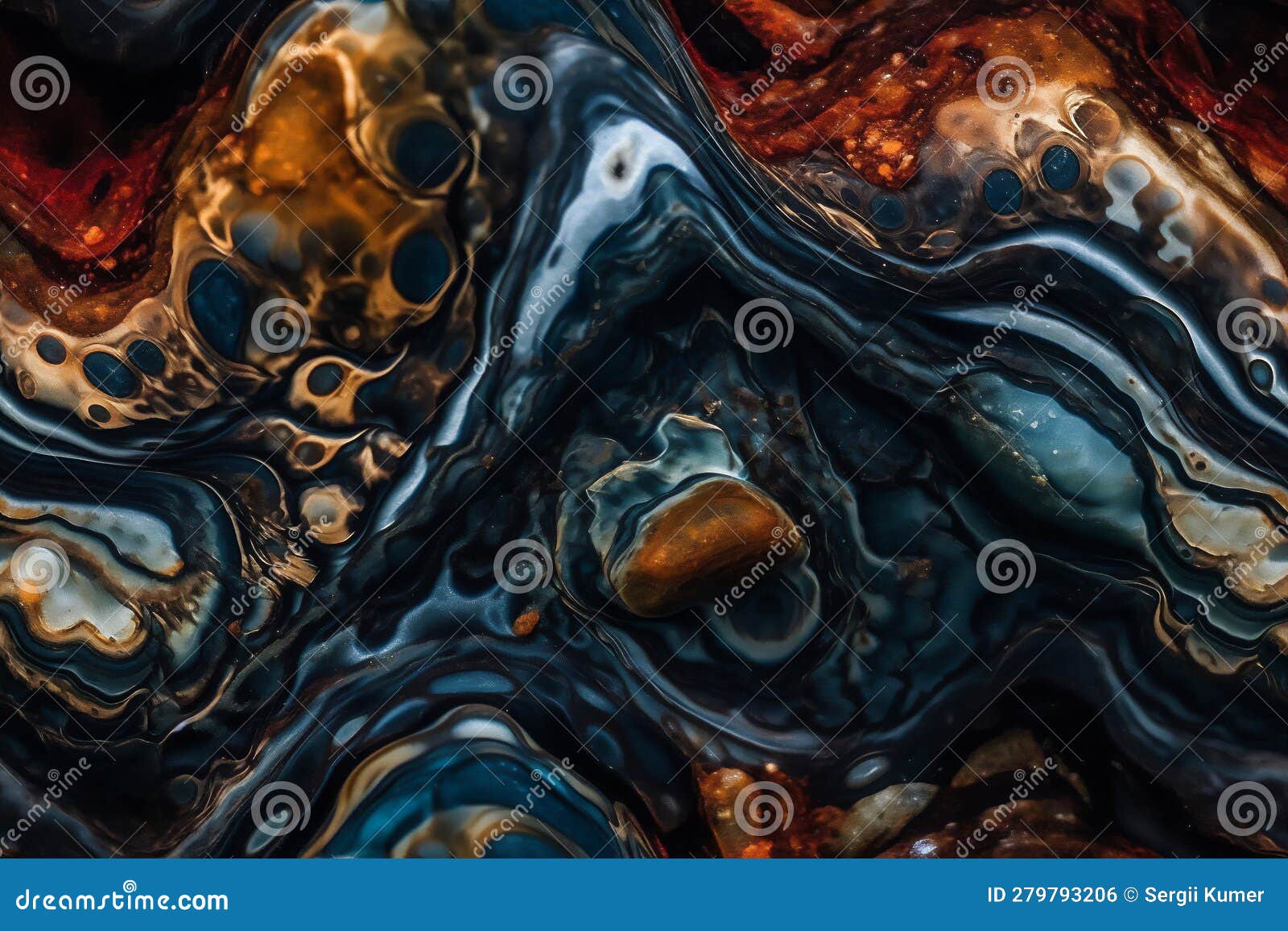 AI Generated Seamless Texture Background of Obsidian Volcanic Mineral ...