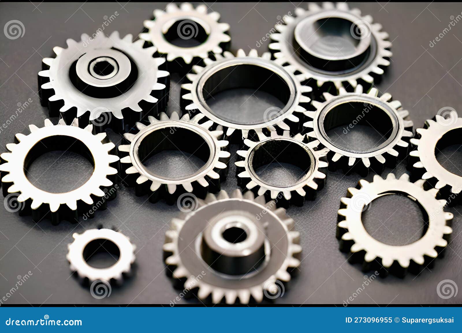 Spur Gears Outline Icon. Settings Vector Concept Symbol | CartoonDealer ...
