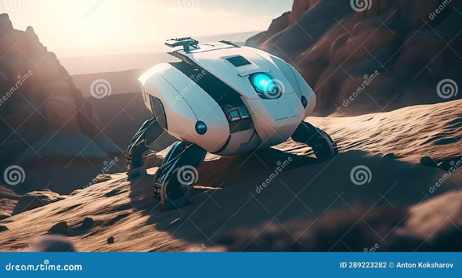 AI Generated. Apparatus For Studying The Surface Of Planets And Taking ...