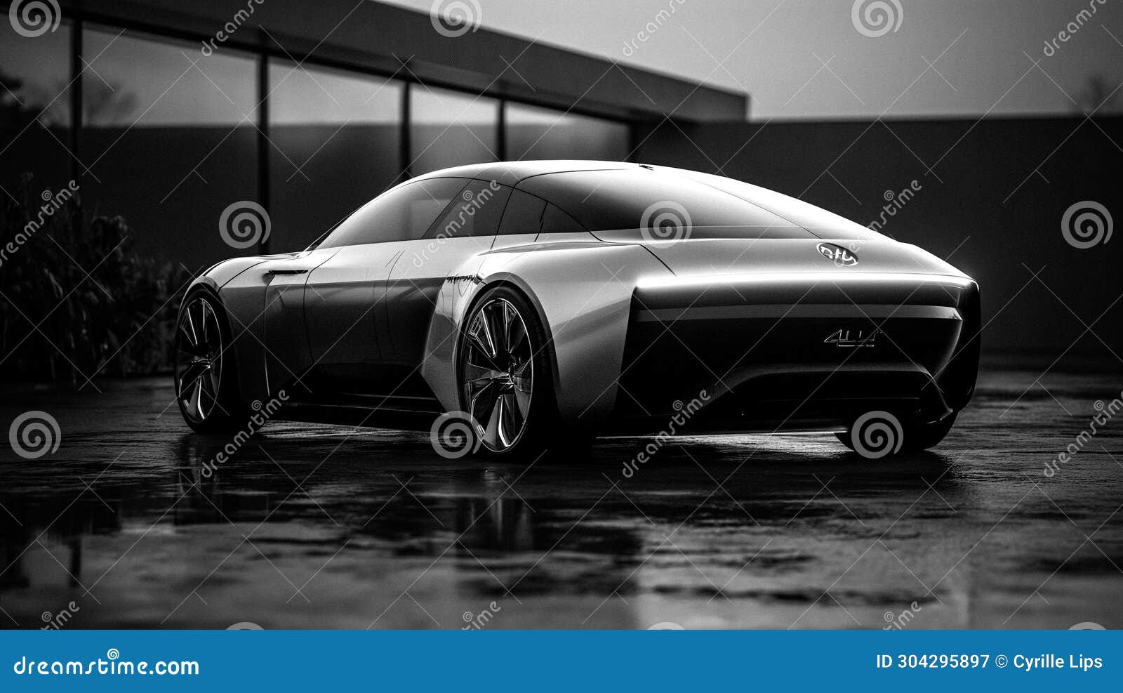 AI-Generated Sporty Luxury Car Stock Illustration - Illustration of ...