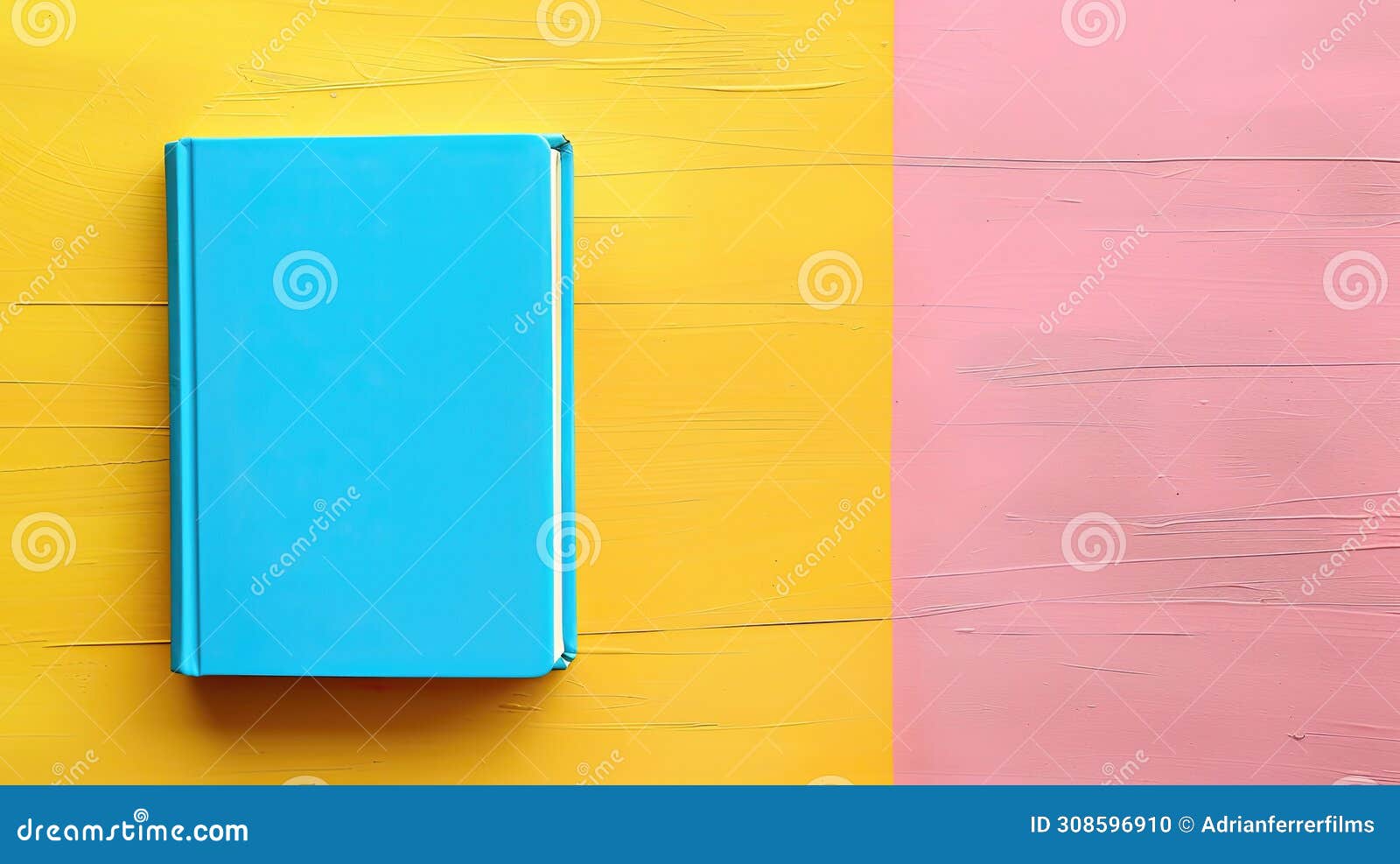 Stack of Yellow Books on an Orange Surface. Stock Illustration ...