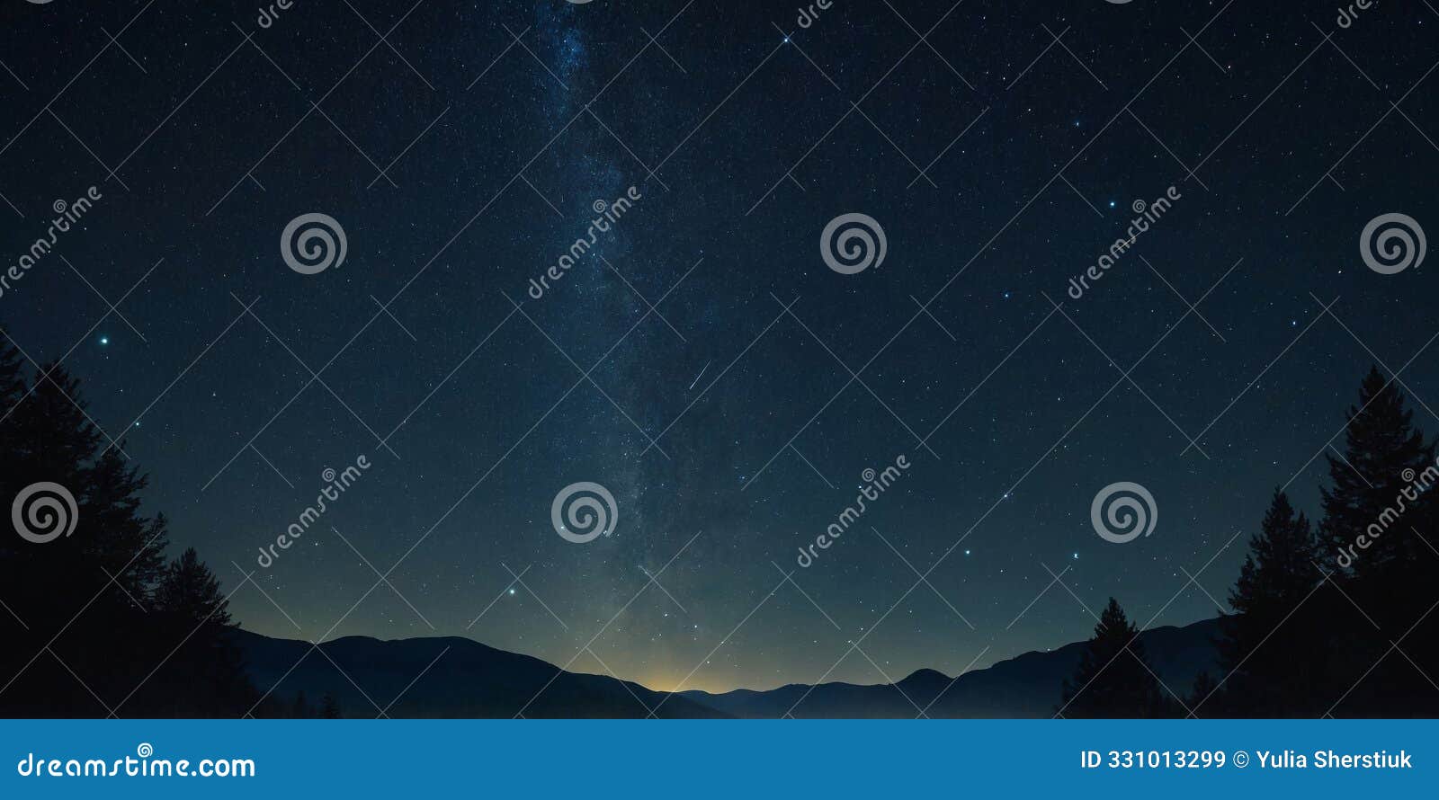 Starry Night Sky - Minimalistic Representation of a Starry Night Sky ...