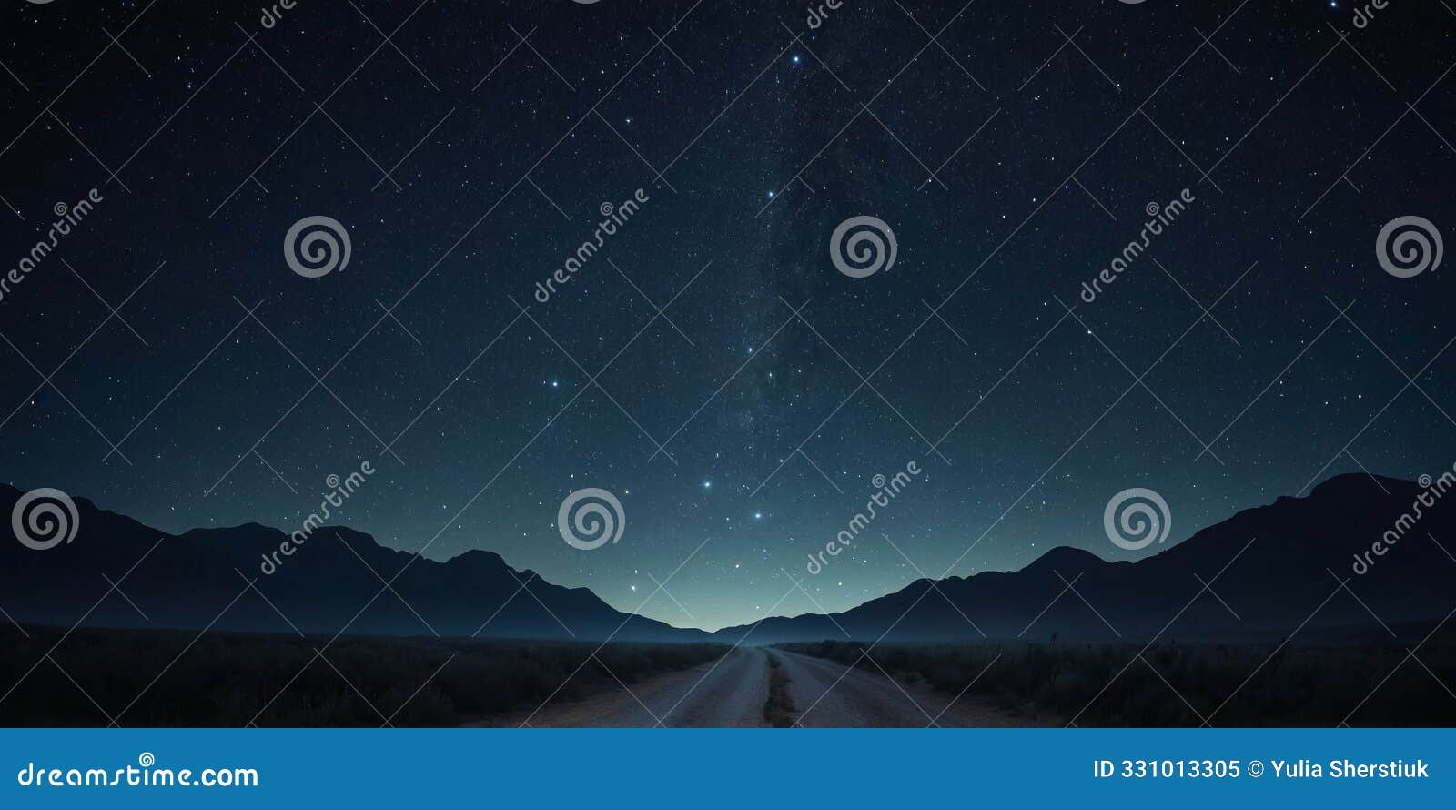 Starry Night Sky - Minimalistic Representation of a Starry Night Sky ...