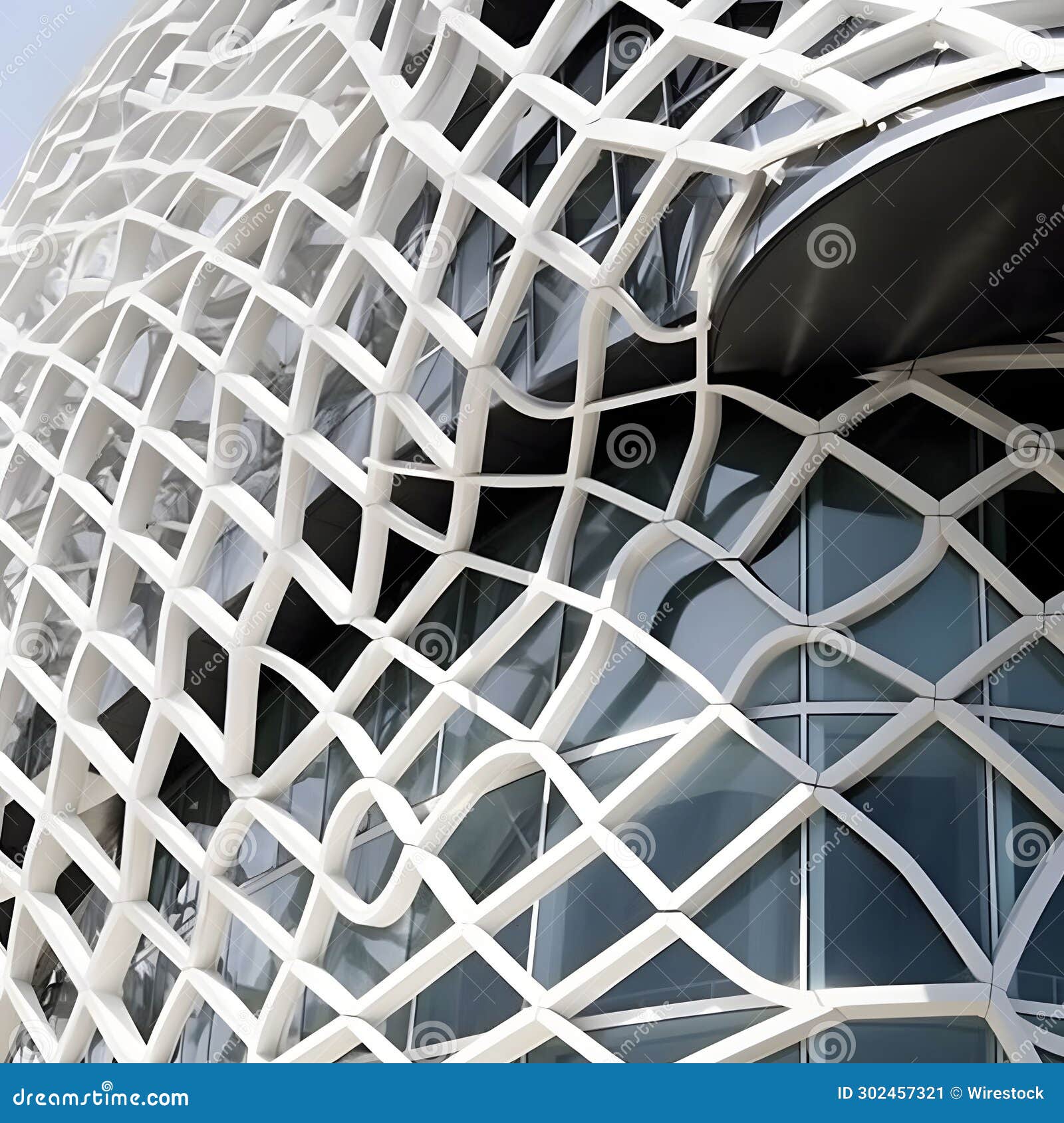 AI Generated Structure with Patterns Stock Illustration - Illustration ...