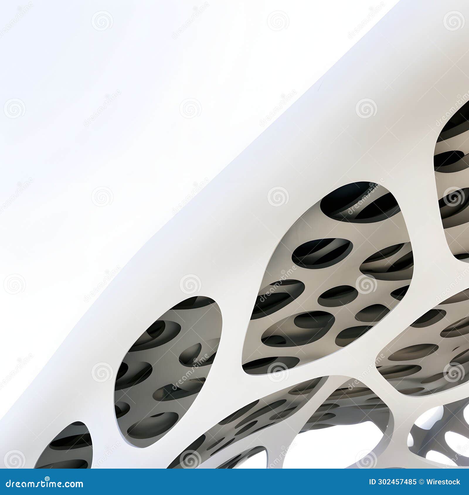 AI Generated Structure with Patterns Stock Illustration - Illustration ...