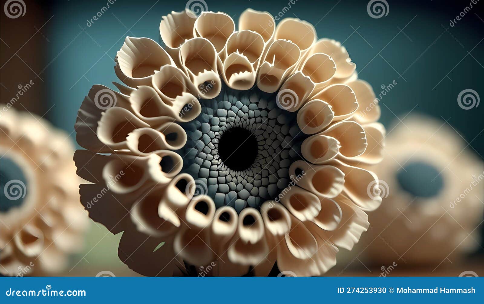 Claymation Flower, Made with Generative AI Stock Illustration ...